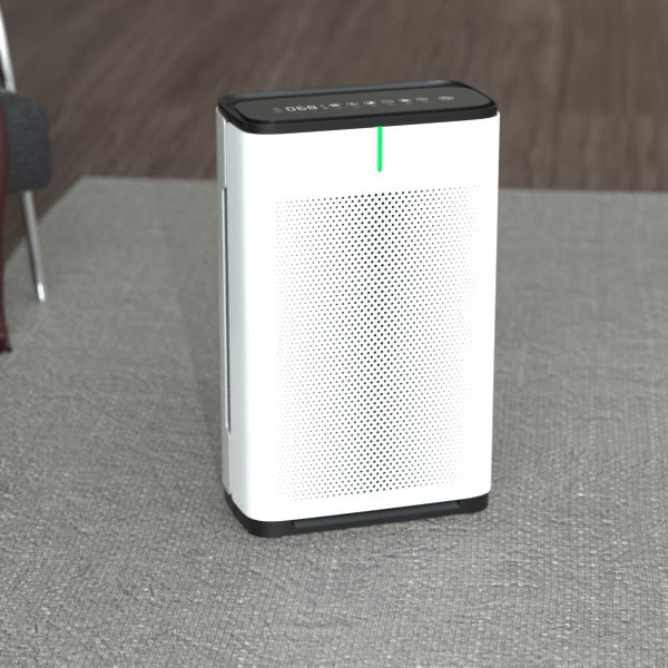 220V 50Hz Plasma Ionizer Air Purifier For Smoking Room Dust Removal